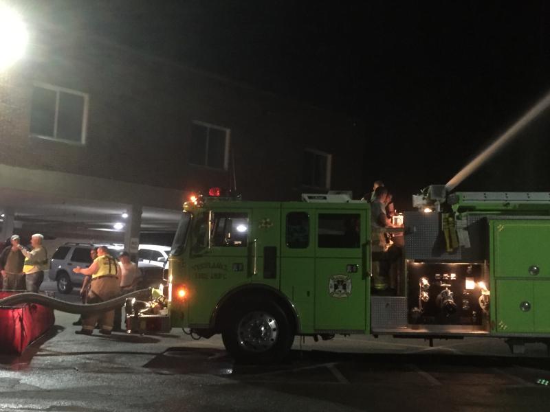 Tanker drill with Verplanck FD - Continental Village Fire Department