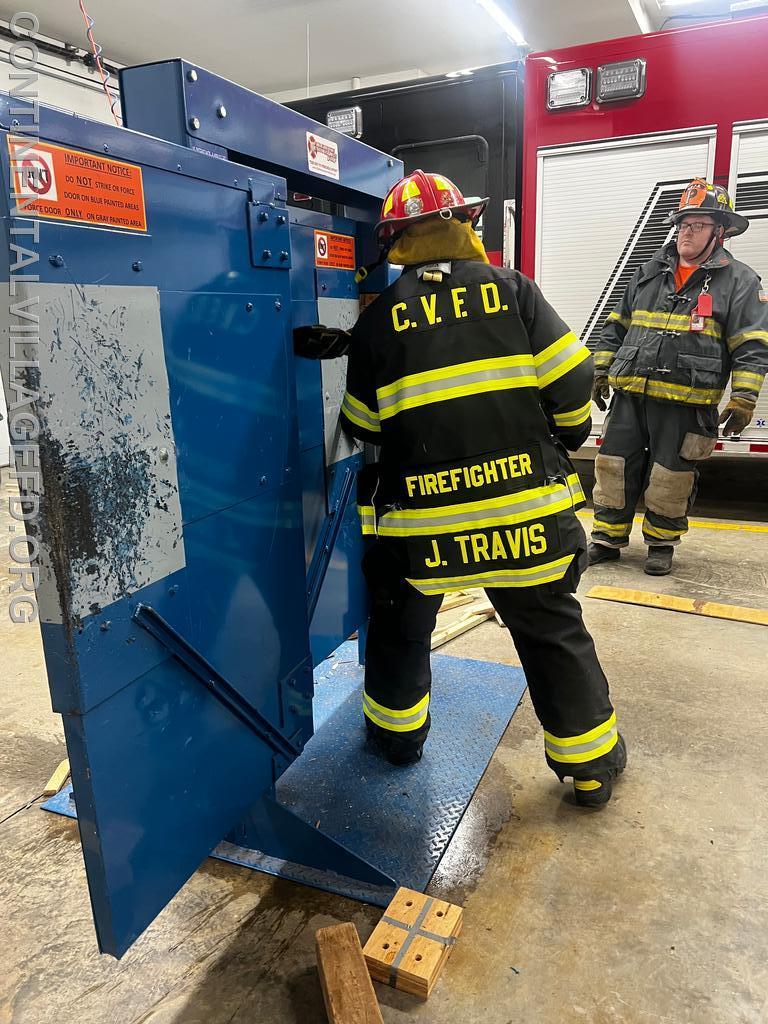 Forcible Entry Drill - Continental Village Fire Department